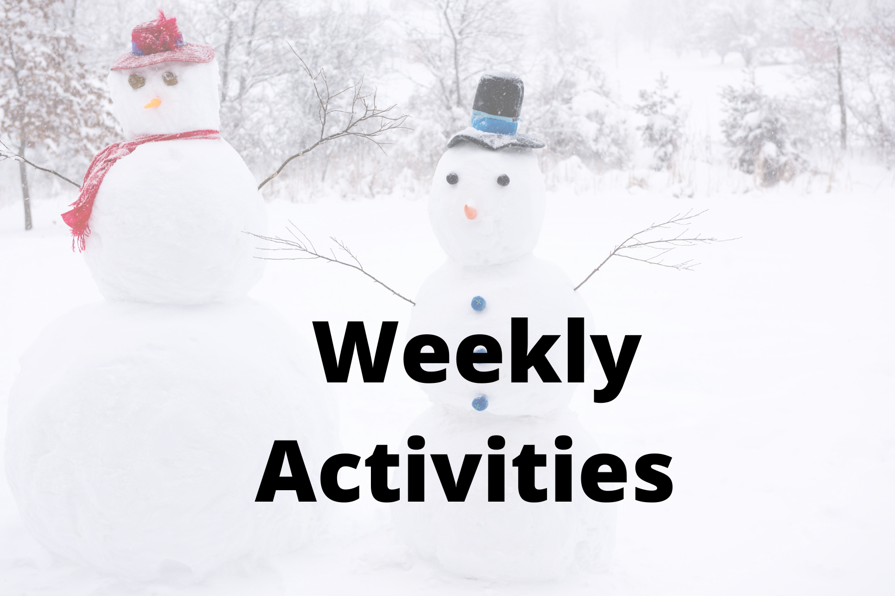 Weekly Activities – West Island Mommies